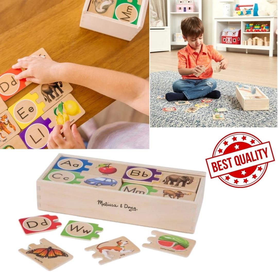 A-Z Self-Correcting Alphabet Puzzle – Paweekorn